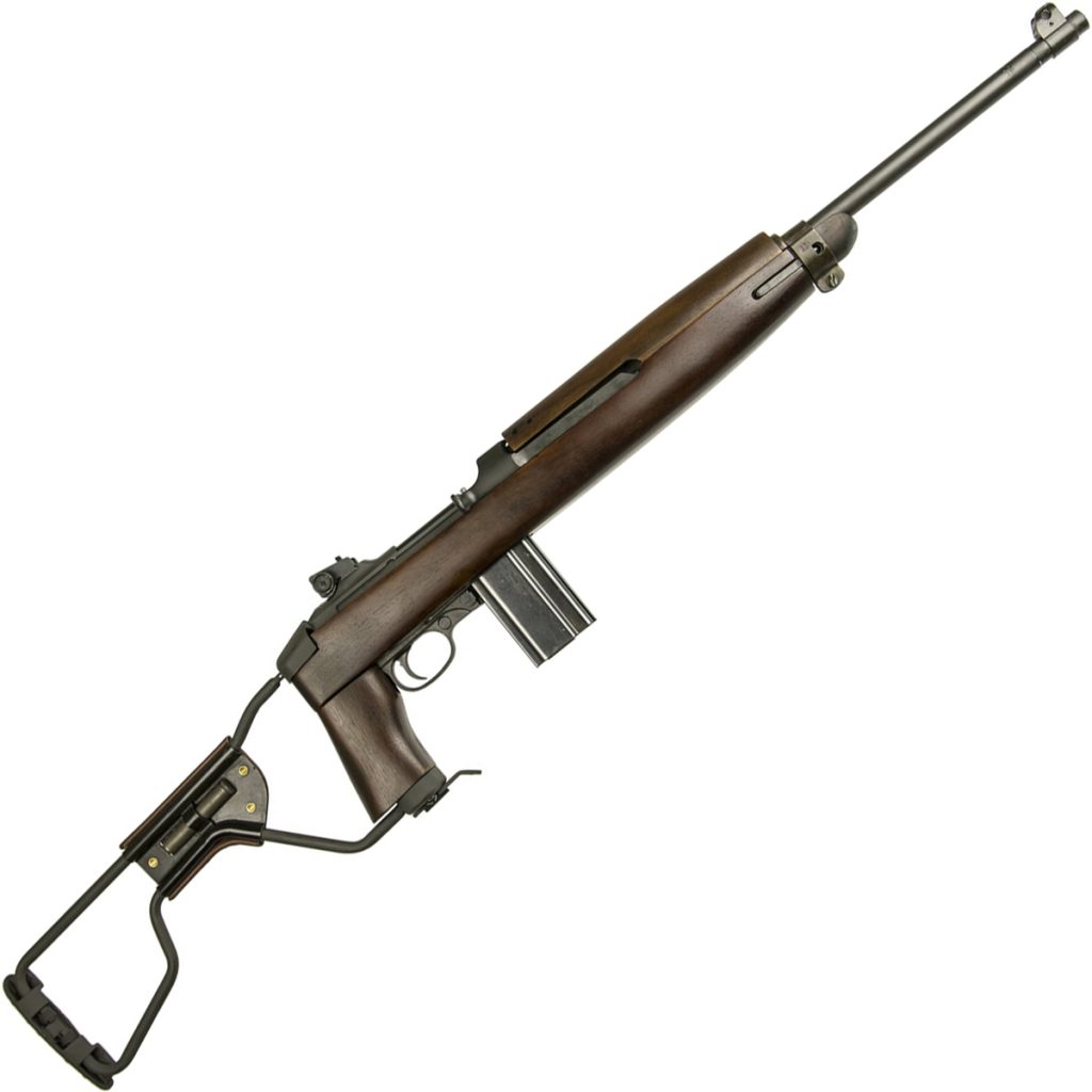 Inland M1A1 Paratrooper Carbine Black Semi Automatic Rifle - 30 Carbine ...