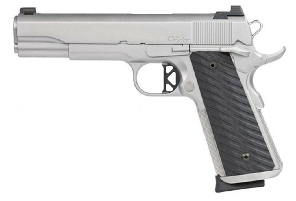 Dan Wesson Valor .45 ACP, Tritium Front, Serrated Rear, Stainless Steel ...