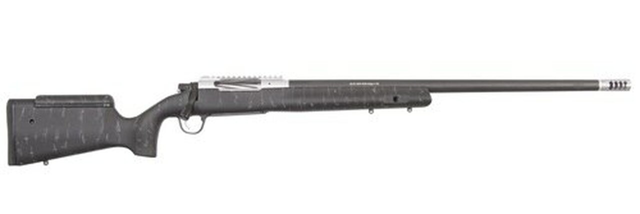 Christensen E.L.R. .26 Nosler, 26″ Barrel, Black, Gray Webbing, 4rd ...
